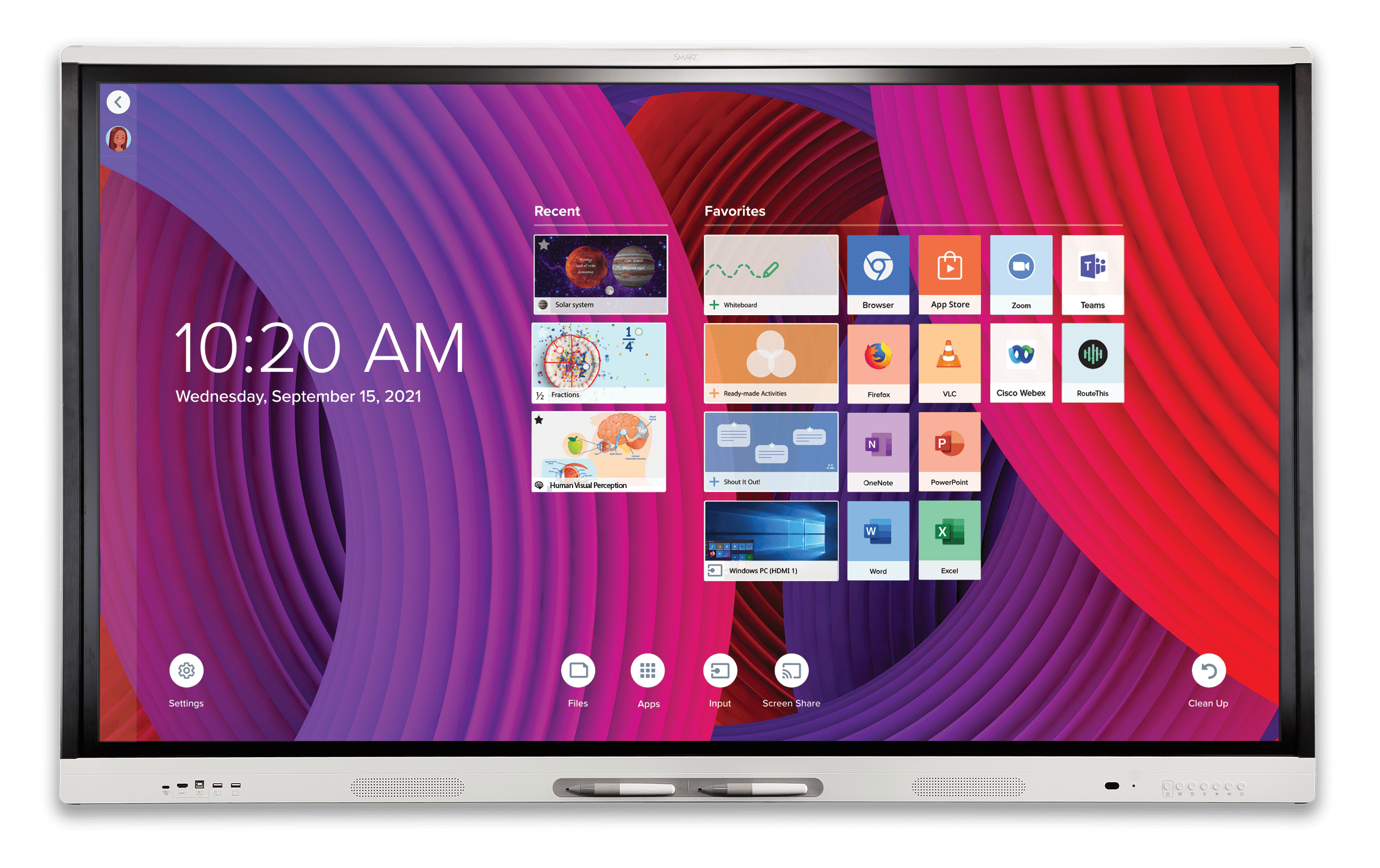 Pantalla interactiva: innovación en acción // SMART Board para aulas